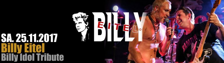 Billy Eitel: Billy Idol Tribute - Alzeyer Oberhaus | Kubba Musikbar ...